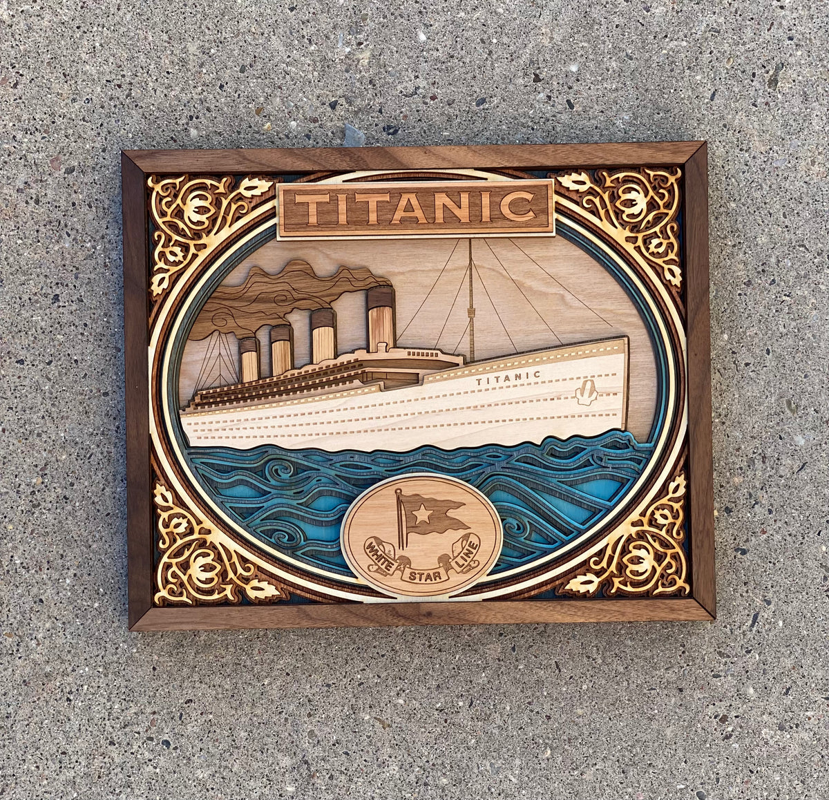 Titanic Plaque – W.K. Wilson